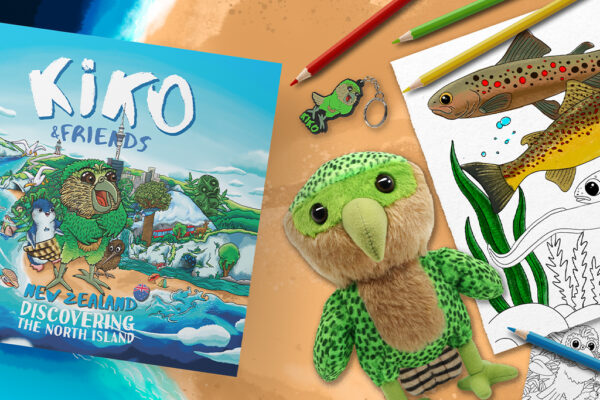 KIKO & FRIENDS – A children’s book to learn, draw & discover